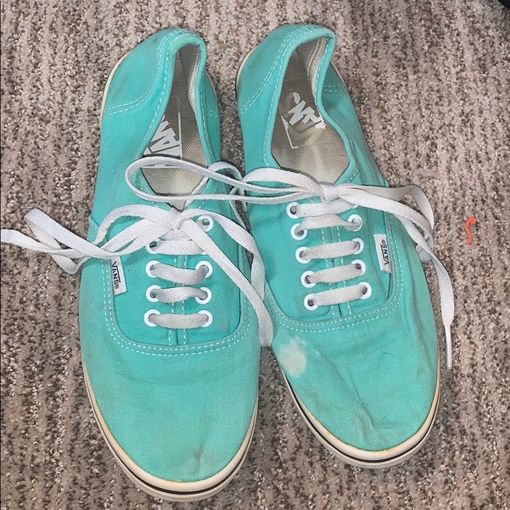 Teal Vans - Gem